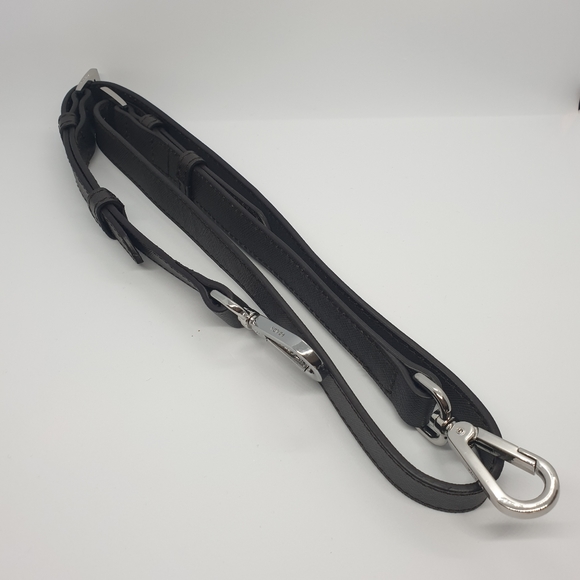 Prada | Accessories | Prada Brown Saffiano Leather Strap For Bag | Poshmark